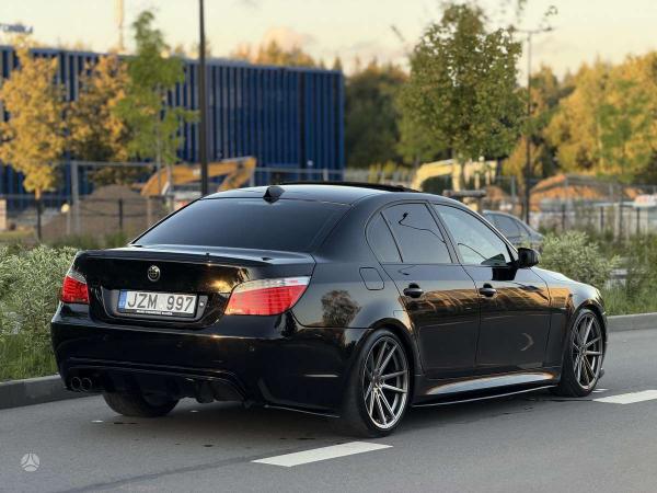 Black BMW 550 2008 in Vilnius, with an engine capacity of 4.80 L and mileage of 215 thousand km for 7250 €, photo 4 on AUTOMOTO.COM.LV