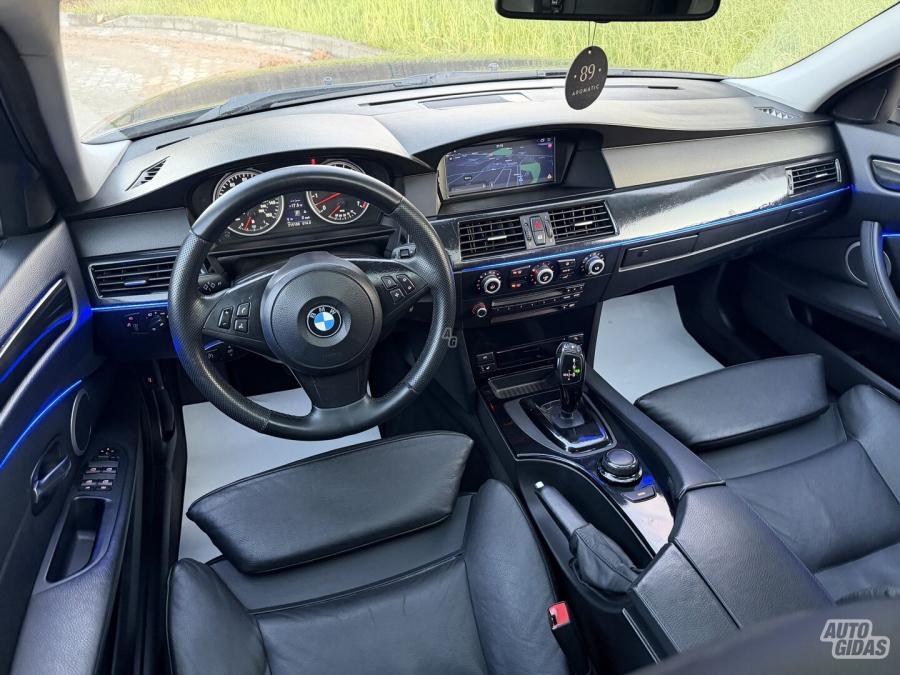 Melns BMW 550 2008 Viļņa, ar dzinēja tilpumu 4.80 L un nobraukumu 215 tūkst. km par 6999 €, foto 22 vietnē AUTOMOTO.COM.LV