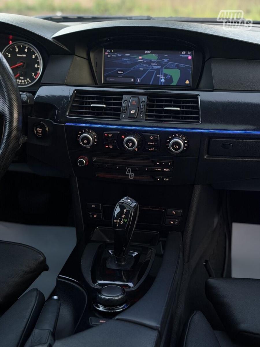 Melns BMW 550 2008 Viļņa, ar dzinēja tilpumu 4.80 L un nobraukumu 215 tūkst. km par 6999 €, foto 25 vietnē AUTOMOTO.COM.LV