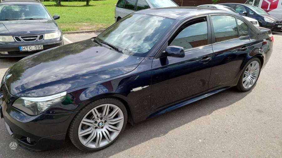 Melns BMW 550 2009 Ignalina, ar dzinēja tilpumu 4.70 L un nobraukumu 190 tūkst. km par 9500 €, foto 1 vietnē AUTOMOTO.COM.LV