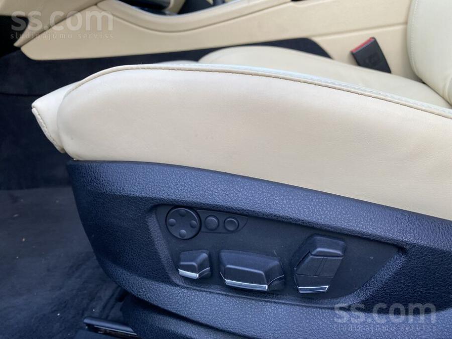 Black BMW 550 2012 in Riga, with an engine capacity of 3.00 L and mileage of 135 thousand km for 15900 €, photo 10 on AUTOMOTO.COM.LV