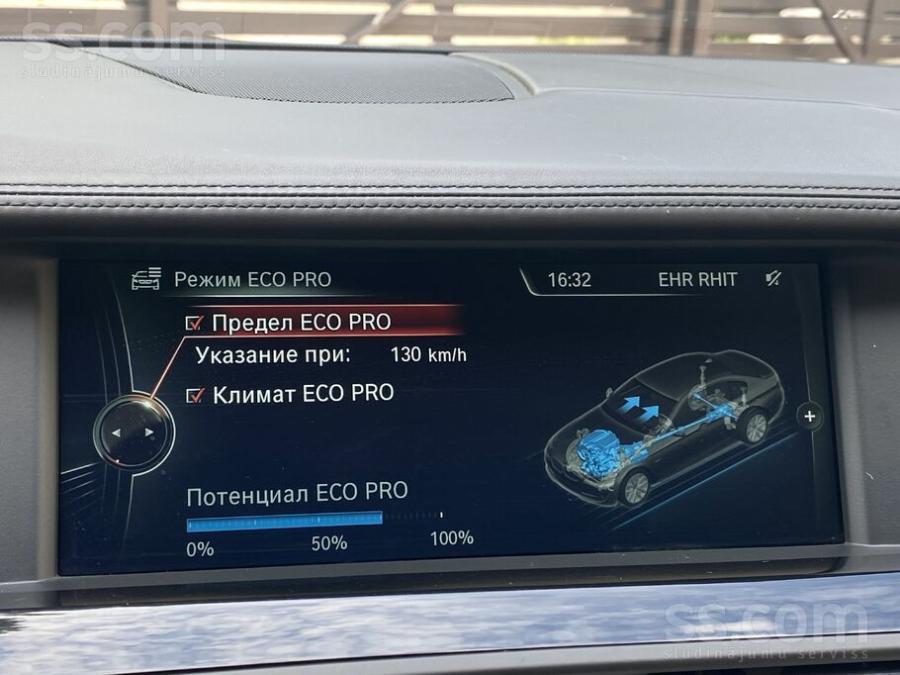 Black BMW 550 2012 in Riga, with an engine capacity of 3.00 L and mileage of 135 thousand km for 15900 €, photo 29 on AUTOMOTO.COM.LV