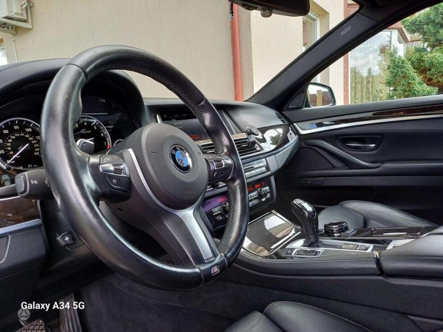 Black BMW 550 2015 in Siauliai, with an engine capacity of 4.40 L and mileage of 172 thousand km for 18000 €, photo 11 on AUTOMOTO.COM.LV