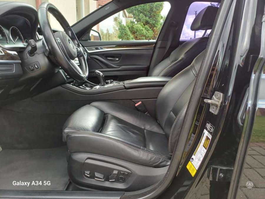 Black BMW 550 2015 in Siauliai, with an engine capacity of 4.40 L and mileage of 172 thousand km for 18000 €, photo 13 on AUTOMOTO.COM.LV