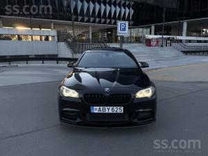Black BMW 550 2016 in Riga, with an engine capacity of 4.40 L and mileage of 316 thousand km for 10000 €, photo 6 on AUTOMOTO.COM.LV