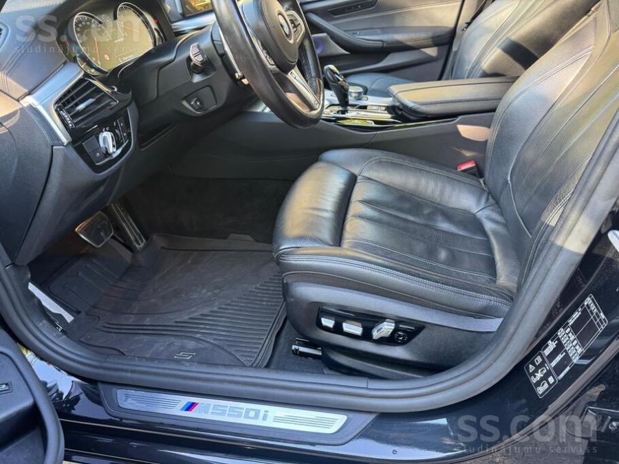Melns BMW 550 2017 Rīga, ar dzinēja tilpumu 4.40 L un nobraukumu 160 tūkst. km par 22500 €, foto 3 vietnē AUTOMOTO.COM.LV