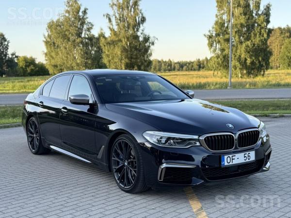 Black BMW 550 2017 in Jelgava, with an engine capacity of 4.40 L and mileage of 121 thousand km for 33000 €, photo 1 on AUTOMOTO.COM.LV