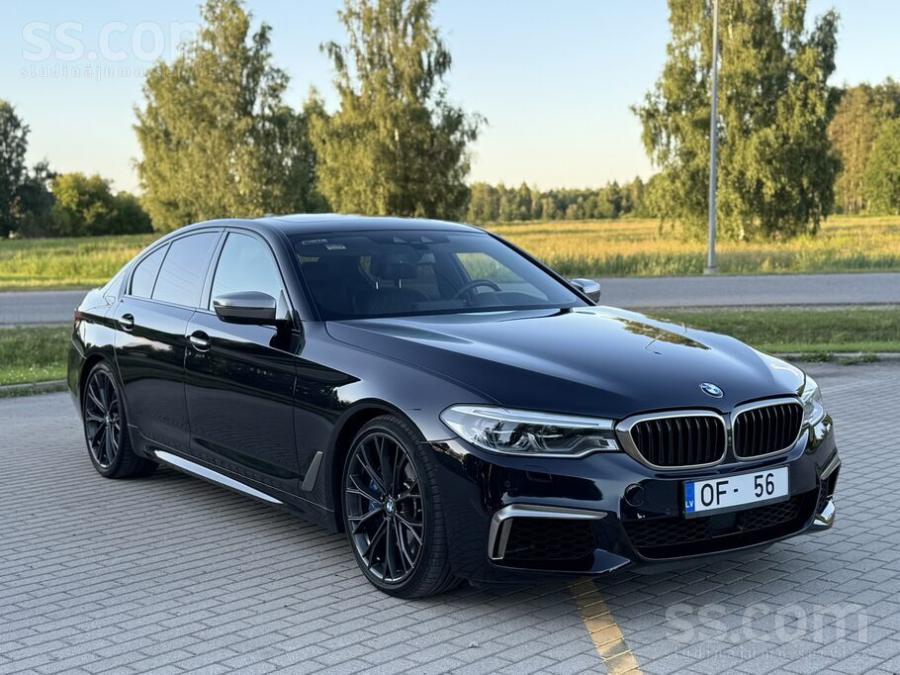 Black BMW 550 2017 in Jelgava, with an engine capacity of 4.40 L and mileage of 121 thousand km for 33000 €, photo 1 on AUTOMOTO.COM.LV