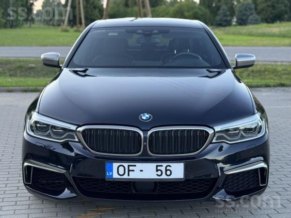 Black BMW 550 2017 in Jelgava, with an engine capacity of 4.40 L and mileage of 121 thousand km for 33000 €, photo 2 on AUTOMOTO.COM.LV