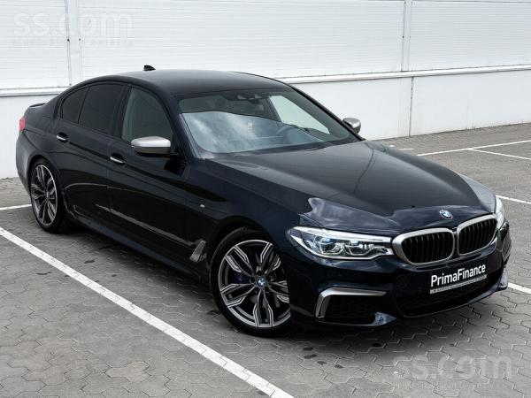 Black BMW 550 2018 in Riga, with an engine capacity of 3.00 L and mileage of 0 thousand km for 27500 €, photo 3 on AUTOMOTO.COM.LV