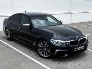Black BMW 550 2018 in Riga, with an engine capacity of 3.00 L and mileage of 0 thousand km for 27500 €, photo 4 on AUTOMOTO.COM.LV