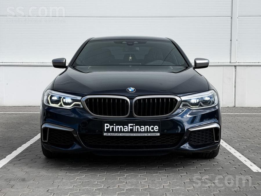Black BMW 550 2018 in Riga, with an engine capacity of 3.00 L and mileage of 0 thousand km for 27500 €, photo 6 on AUTOMOTO.COM.LV