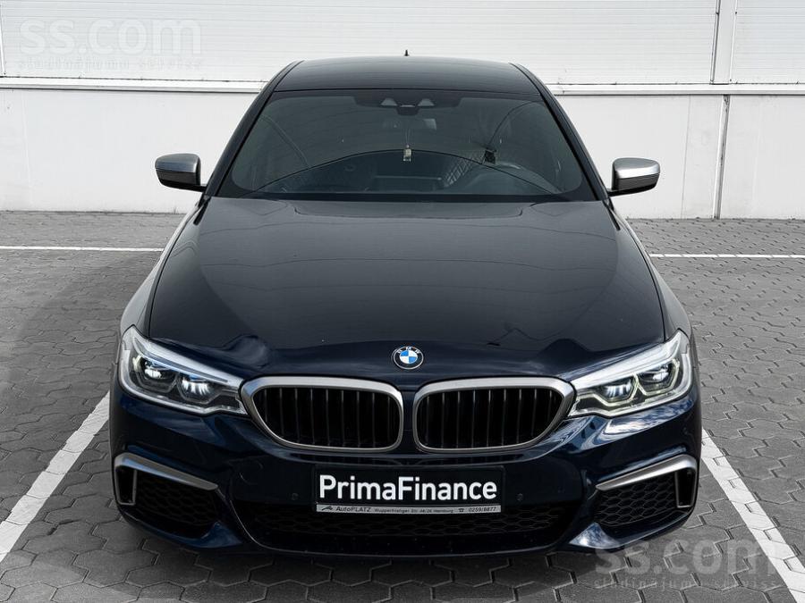 Black BMW 550 2018 in Riga, with an engine capacity of 3.00 L and mileage of 0 thousand km for 27500 €, photo 7 on AUTOMOTO.COM.LV