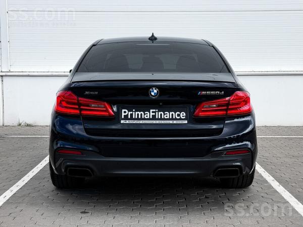 Black BMW 550 2018 in Riga, with an engine capacity of 3.00 L and mileage of 0 thousand km for 27500 €, photo 7 on AUTOMOTO.COM.LV