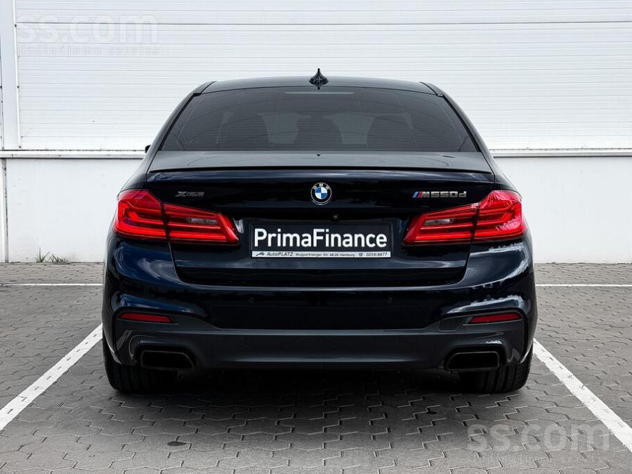 Black BMW 550 2018 in Riga, with an engine capacity of 3.00 L and mileage of 0 thousand km for 27500 €, photo 8 on AUTOMOTO.COM.LV
