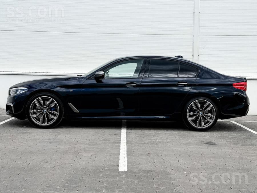 Black BMW 550 2018 in Riga, with an engine capacity of 3.00 L and mileage of 0 thousand km for 27500 €, photo 10 on AUTOMOTO.COM.LV