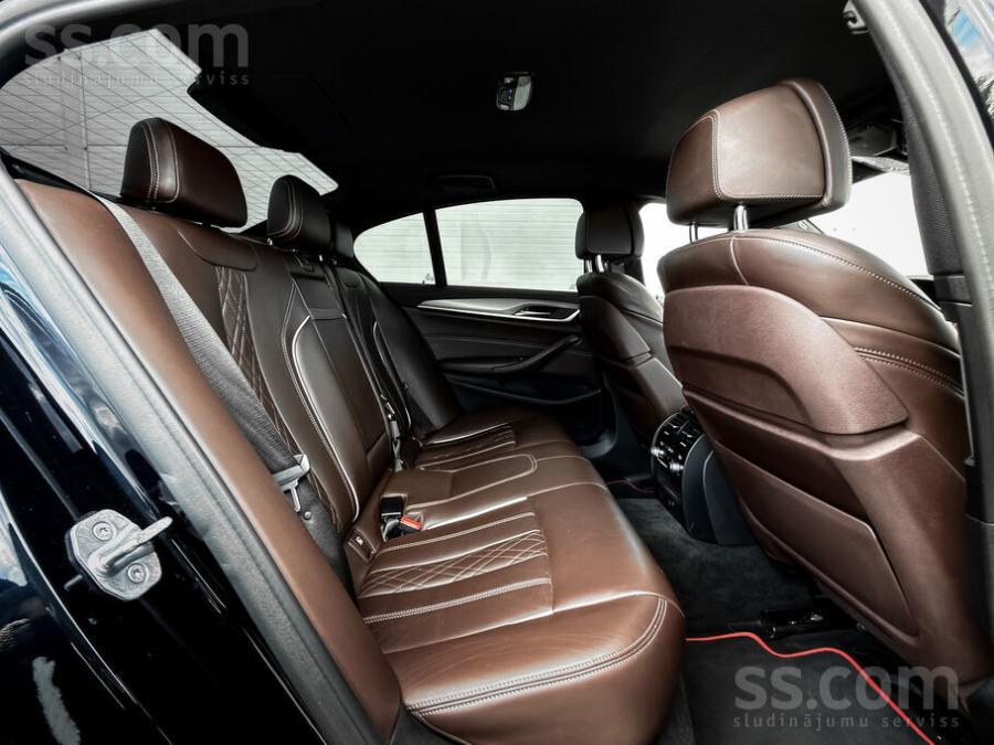 Black BMW 550 2018 in Riga, with an engine capacity of 3.00 L and mileage of 0 thousand km for 27500 €, photo 20 on AUTOMOTO.COM.LV