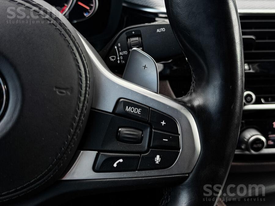 Black BMW 550 2018 in Riga, with an engine capacity of 3.00 L and mileage of 0 thousand km for 27500 €, photo 28 on AUTOMOTO.COM.LV