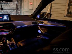 Black BMW 550 2018 in Riga, with an engine capacity of 3.00 L and mileage of 0 thousand km for 27500 €, photo 36 on AUTOMOTO.COM.LV