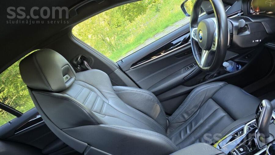 Melns BMW 550 2021 Rīga, ar dzinēja tilpumu 4.40 L un nobraukumu 122 tūkst. km par 52490 €, foto 10 vietnē AUTOMOTO.COM.LV