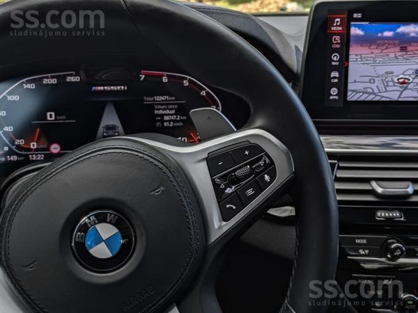 Черный БМВ 550 2021 в Тукумс, объемом двигателя 4.40 л и пробегом 122 тыс. км за 49990 €, фото 8 на AUTOMOTO.COM.LV
