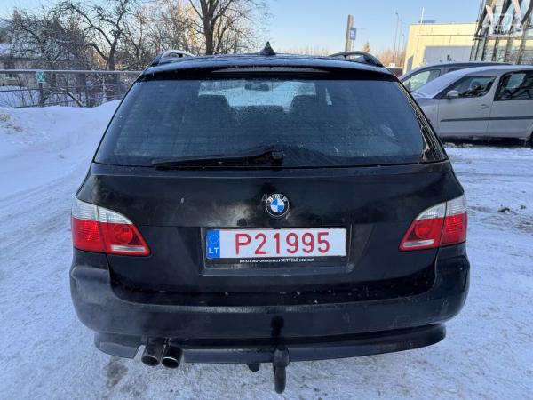Black BMW 550 2006 in Vilnius, with an engine capacity of 4.80 L and mileage of 353 thousand km for 5850 €, photo 5 on AUTOMOTO.COM.LV