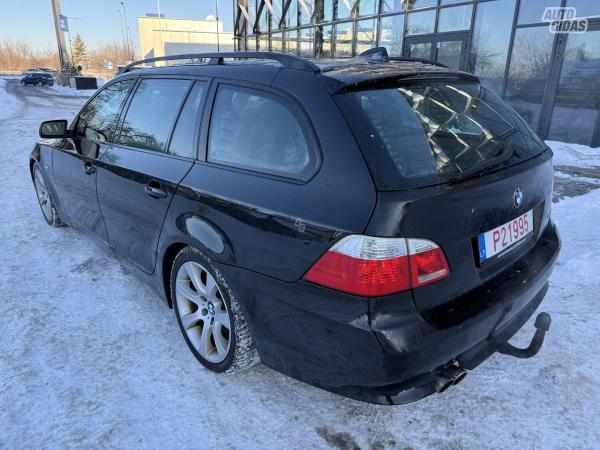 Black BMW 550 2006 in Vilnius, with an engine capacity of 4.80 L and mileage of 353 thousand km for 5850 €, photo 6 on AUTOMOTO.COM.LV