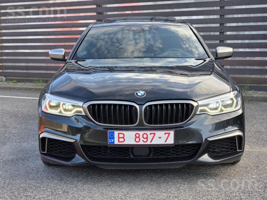 Black BMW 550 2017 in Riga, with an engine capacity of 4.40 L and mileage of 189 thousand km for 27990 €, photo 17 on AUTOMOTO.COM.LV