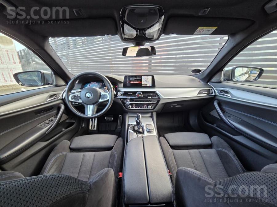 Black BMW 550 2017 in Riga, with an engine capacity of 4.40 L and mileage of 189 thousand km for 27990 €, photo 5 on AUTOMOTO.COM.LV