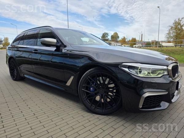 Black BMW 550 2018 in Rezekne, with an engine capacity of 3.00 L and mileage of 185 thousand km for 26000 €, photo 2 on AUTOMOTO.COM.LV
