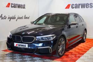 Black BMW 550 2019 in Riga, with an engine capacity of 3.00 L and mileage of 186 thousand km for 29900 €, photo  on AUTOMOTO.COM.LV
