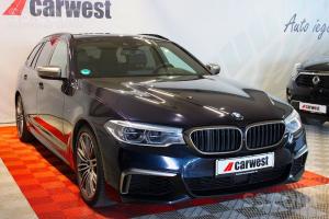 Black BMW 550 2019 in Riga, with an engine capacity of 3.00 L and mileage of 186 thousand km for 29900 €, photo 4 on AUTOMOTO.COM.LV