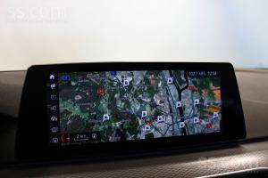 Black BMW 550 2019 in Riga, with an engine capacity of 3.00 L and mileage of 186 thousand km for 29900 €, photo 17 on AUTOMOTO.COM.LV