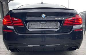 Blue BMW 550 2016 in Kaunas, with an engine capacity of 4.40 L and mileage of 81 thousand km for 21800 €, photo 8 on AUTOMOTO.COM.LV