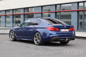 Blue BMW 550 2017 in Riga, with an engine capacity of 4.40 L and mileage of 179 thousand km for 29980 €, photo 4 on AUTOMOTO.COM.LV