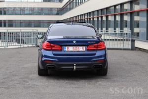Blue BMW 550 2017 in Riga, with an engine capacity of 4.40 L and mileage of 179 thousand km for 29980 €, photo 5 on AUTOMOTO.COM.LV