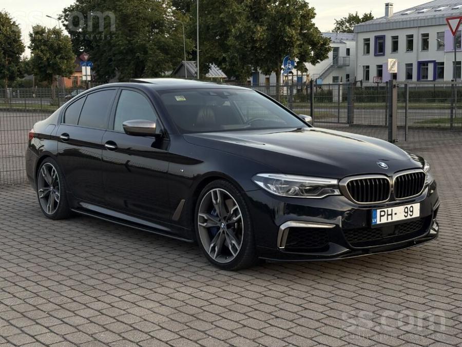Blue BMW 550 2018 in Jelgava, with an engine capacity of 3.00 L and mileage of 199 thousand km for 31000 €, photo 3 on AUTOMOTO.COM.LV