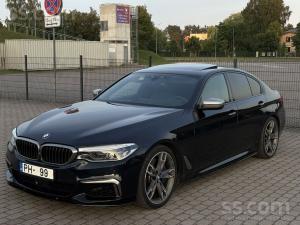 Blue BMW 550 2018 in Jelgava, with an engine capacity of 3.00 L and mileage of 199 thousand km for 31000 €, photo 4 on AUTOMOTO.COM.LV