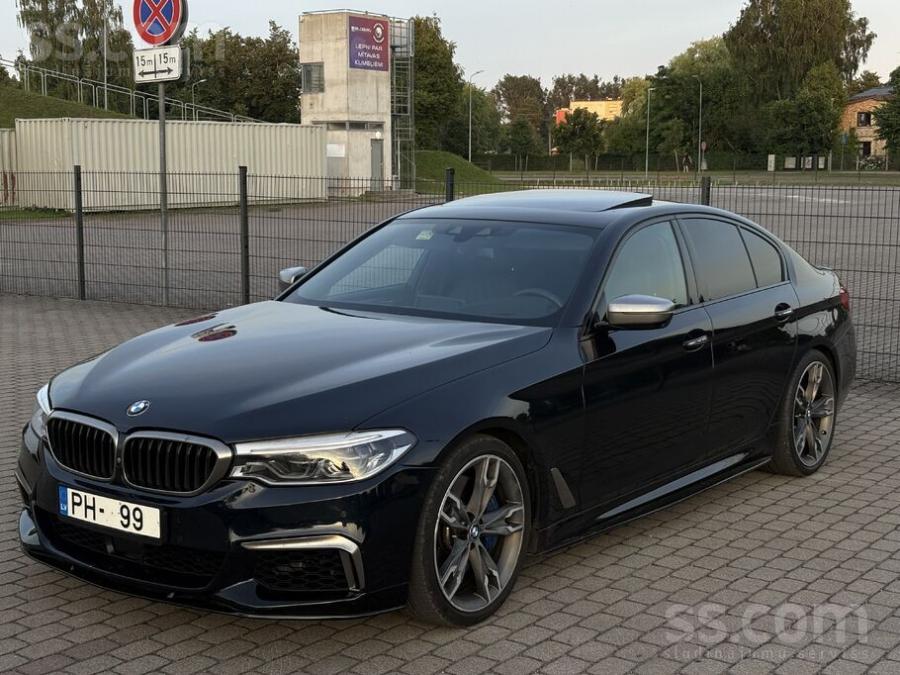 Blue BMW 550 2018 in Jelgava, with an engine capacity of 3.00 L and mileage of 199 thousand km for 31000 €, photo 4 on AUTOMOTO.COM.LV