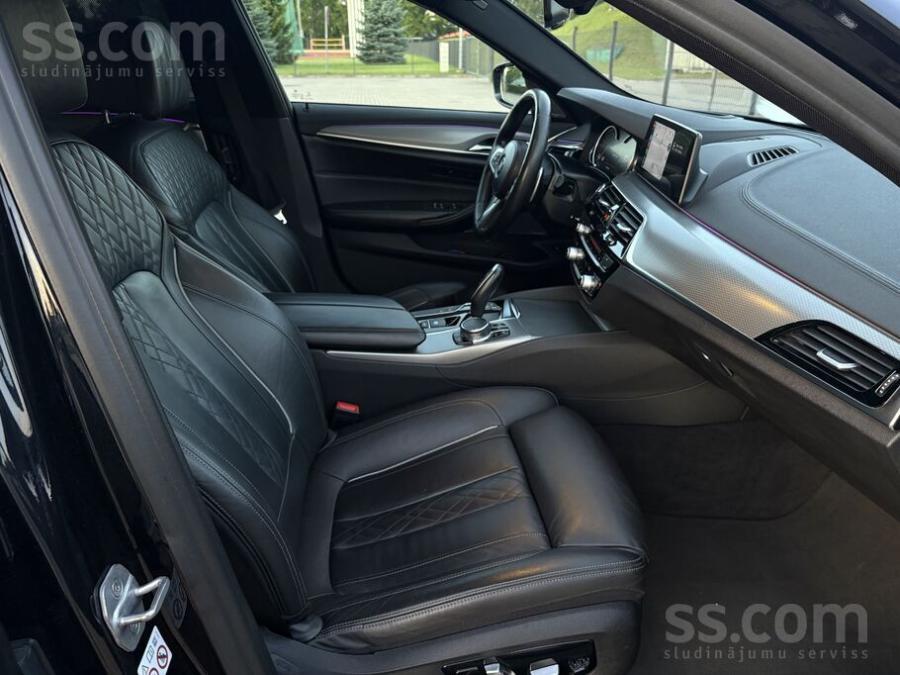Blue BMW 550 2018 in Jelgava, with an engine capacity of 3.00 L and mileage of 199 thousand km for 31000 €, photo 12 on AUTOMOTO.COM.LV