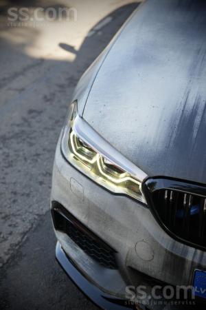 Blue BMW 550 2018 in Daugavpils, with an engine capacity of 4.40 L and mileage of 198 thousand km for 31500 €, photo 11 on AUTOMOTO.COM.LV