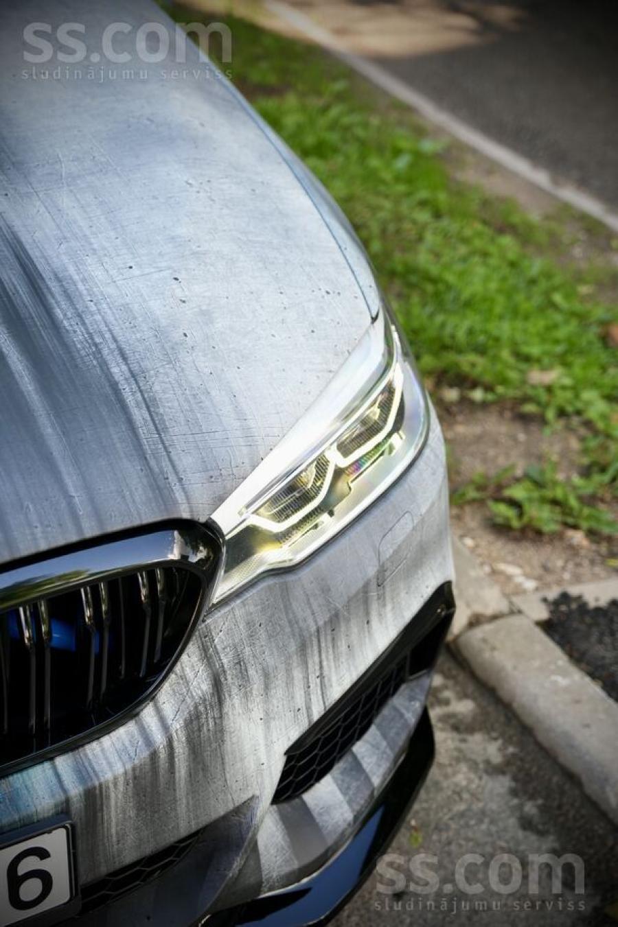 Blue BMW 550 2018 in Daugavpils, with an engine capacity of 4.40 L and mileage of 198 thousand km for 31500 €, photo 12 on AUTOMOTO.COM.LV