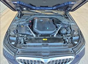 Blue BMW 550 2024 in Klaipeda, with an engine capacity of 3.00 L and mileage of 24 thousand km for 27750 €, photo 9 on AUTOMOTO.COM.LV