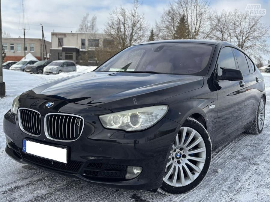 Black BMW 550 Gran turismo 2009 in Kaunas, with an engine capacity of 4.40 L and mileage of 180 thousand km for 7750 €, photo 1 on AUTOMOTO.COM.LV