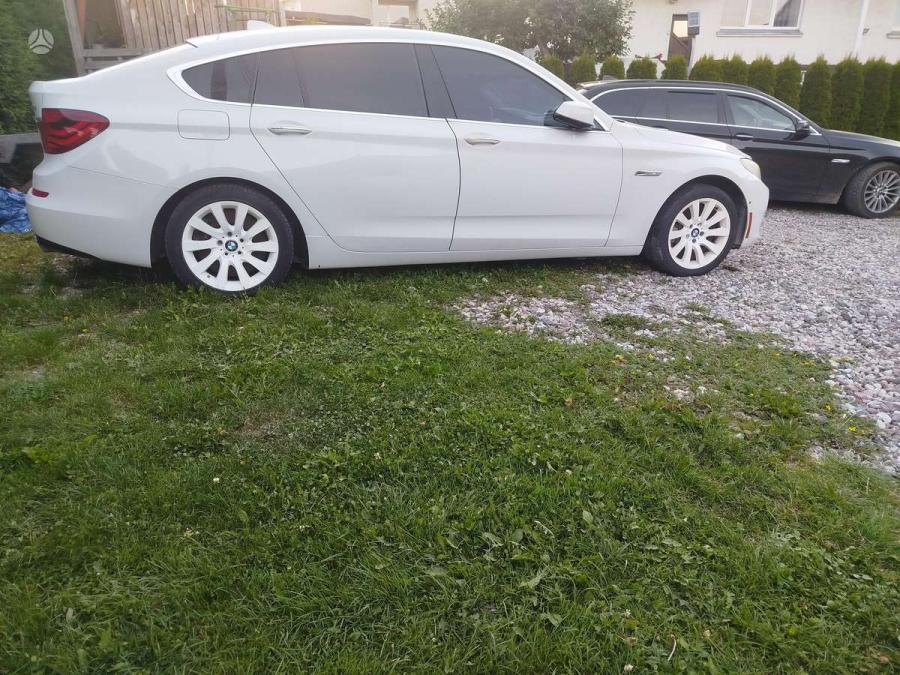 White BMW 550 Gran turismo 2010 in Alytus, with an engine capacity of 4.40 L and mileage of 150 thousand km for 4000 €, photo 6 on AUTOMOTO.COM.LV
