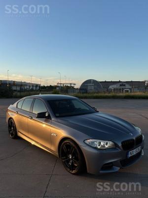Grey BMW 550 2013 in Liepaja, with an engine capacity of 3.00 L and mileage of 186 thousand km for 18700 €, photo  on AUTOMOTO.COM.LV