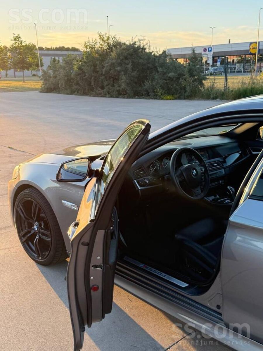 Grey BMW 550 2013 in Liepaja, with an engine capacity of 3.00 L and mileage of 186 thousand km for 18700 €, photo 6 on AUTOMOTO.COM.LV