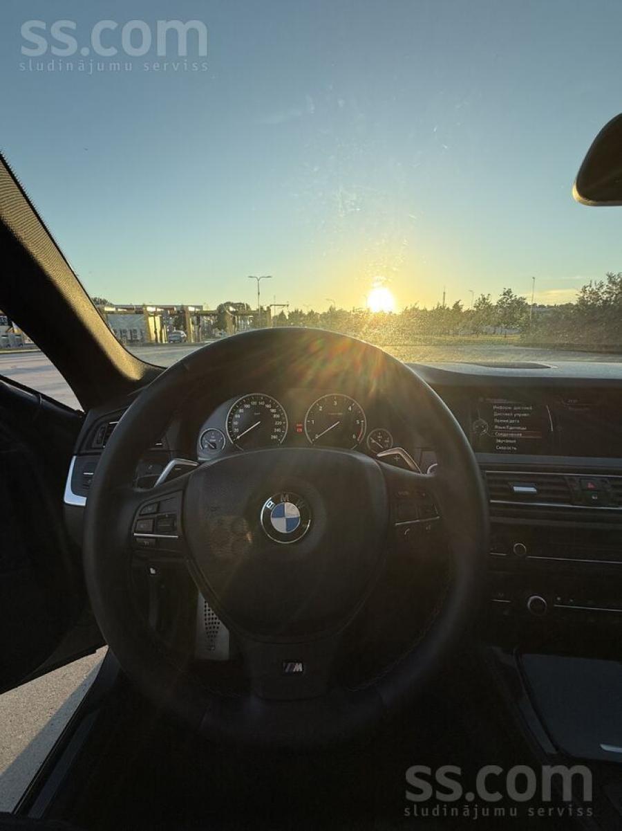 Grey BMW 550 2013 in Liepaja, with an engine capacity of 3.00 L and mileage of 186 thousand km for 18700 €, photo 8 on AUTOMOTO.COM.LV