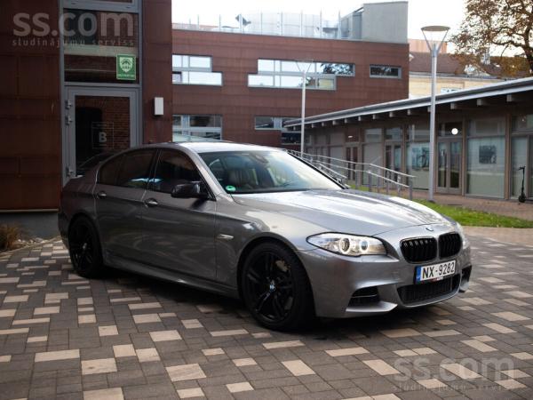 Grey BMW 550 2013 in Liepaja, with an engine capacity of 3.00 L and mileage of 187 thousand km for 14500 €, photo 5 on AUTOMOTO.COM.LV