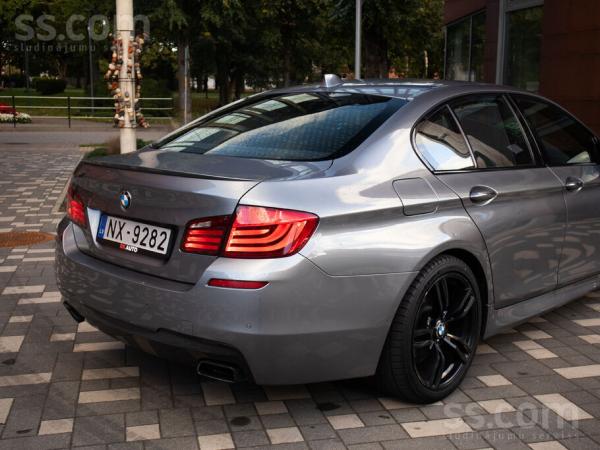 Grey BMW 550 2013 in Liepaja, with an engine capacity of 3.00 L and mileage of 187 thousand km for 14500 €, photo 6 on AUTOMOTO.COM.LV